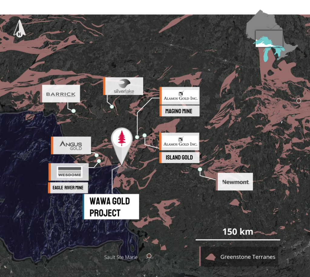 Wawa Gold Project - Red Pine Exploration